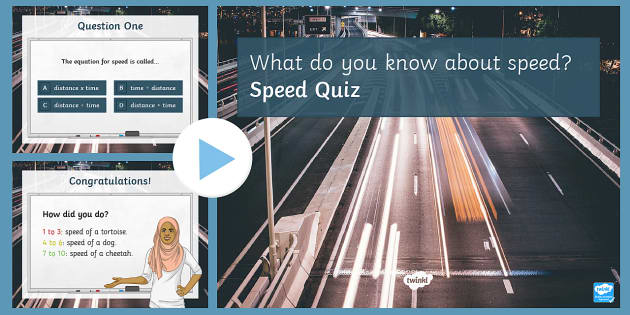 Speed Quiz PowerPoint (teacher made) - Twinkl