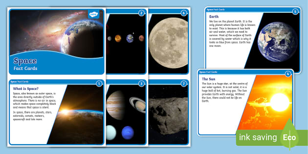 EYFS Space Fact Cards (EYFS 2021) (Lehrer gemacht) - Twinkl