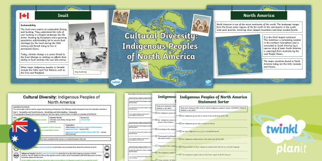 Year 6 HASS Cultural Diversity Lesson 2 North America