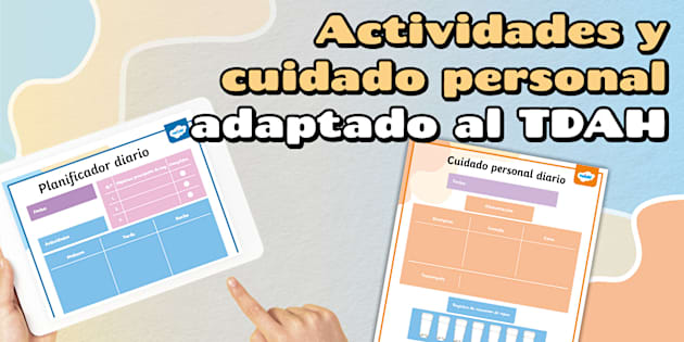 Planificador diario: Actividades y cuidado personal - Planificación ...