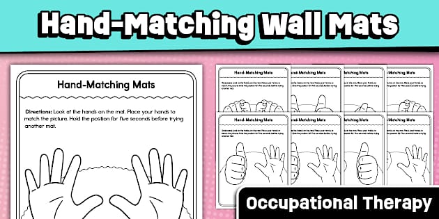 Hand Matching Mats for Bilateral Coordination