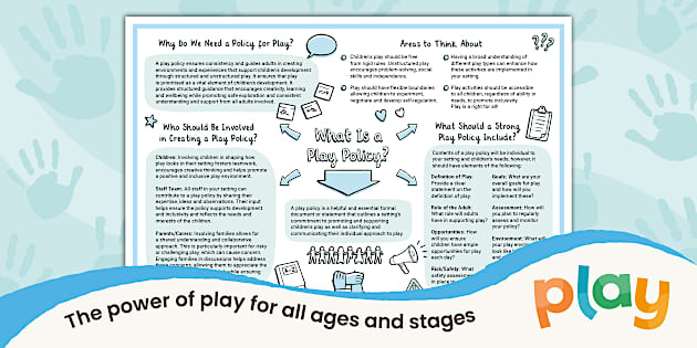 Play for All: Why Play Is Important for Children’s Learning and Development