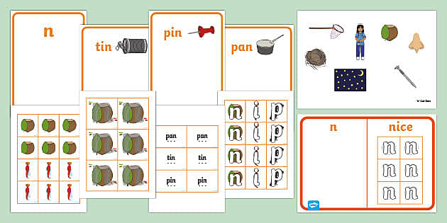 'n' Phonics Workstation (teacher made) - Twinkl