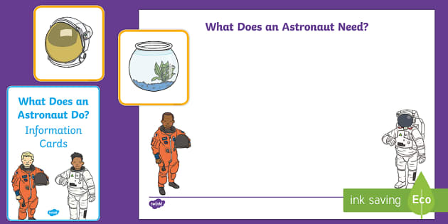What Do Astronauts Do? Space Activities Resource Pack