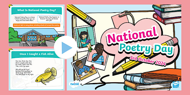 KS1 National Poetry Day PowerPoint (teacher made) - Twinkl