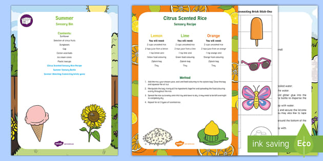 Summer and Seaside Activities for Early Years - Twinkl