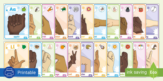 SASL Posters with Phonics Sounds (teacher made) - Twinkl