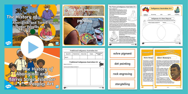 Traditional Inspired Indigenous Australian Art Activity Pack