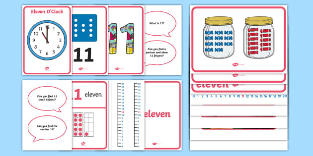 All About Number 11 Display Pack (teacher made)