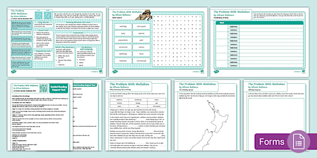 Level 2 November 2023 School Journal: The Problem With Wallabies (Article