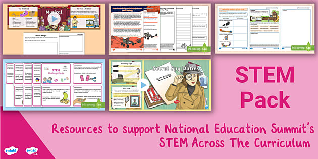 FREE! - *NEW* Twinkl x National Education Summit STEM Resource Pack