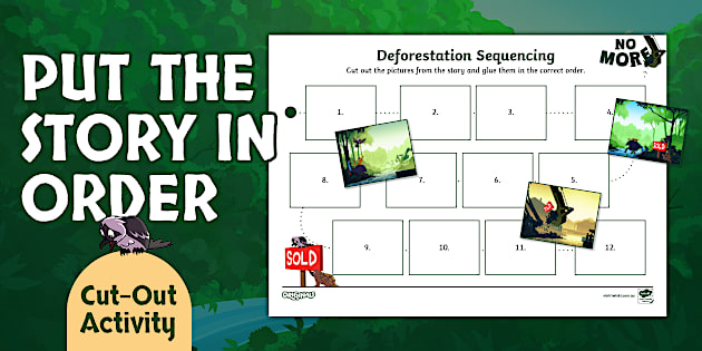No More – Deforestation Sequencing Activity