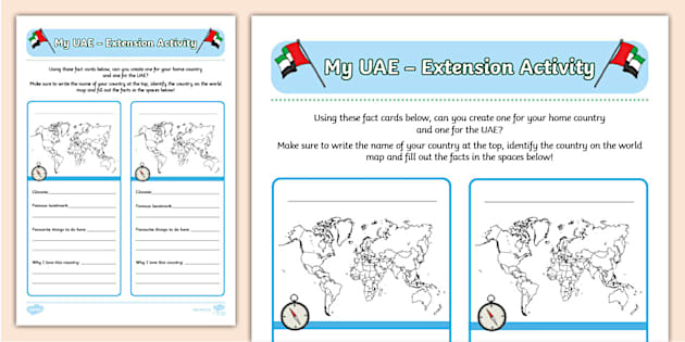 My UAE Extension Activity