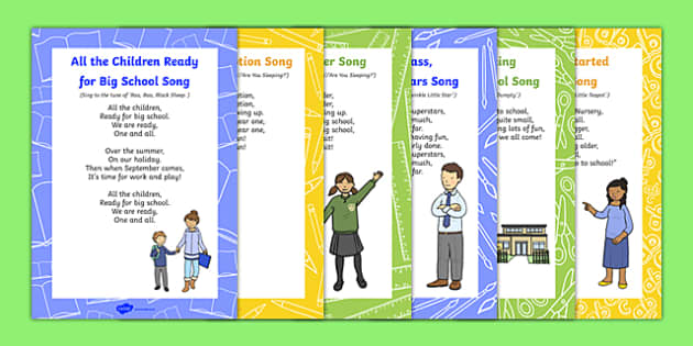 EYFS End of Year Songs and Rhymes Resource Pack