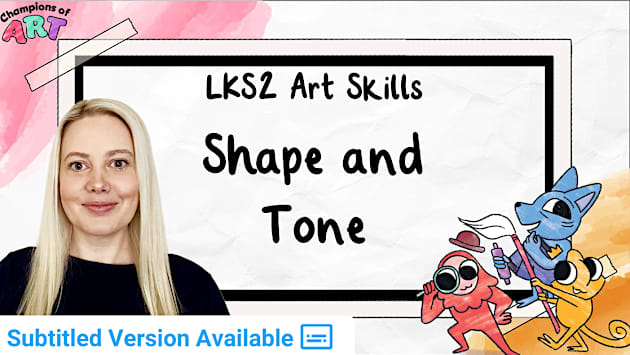 Shape and Tone Art Concept Video - Champions of Art: Strike A Pose Lesson 1