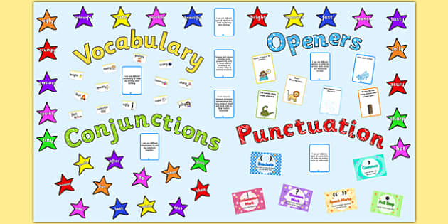 Ready Made VCOP Display Pack (teacher made)