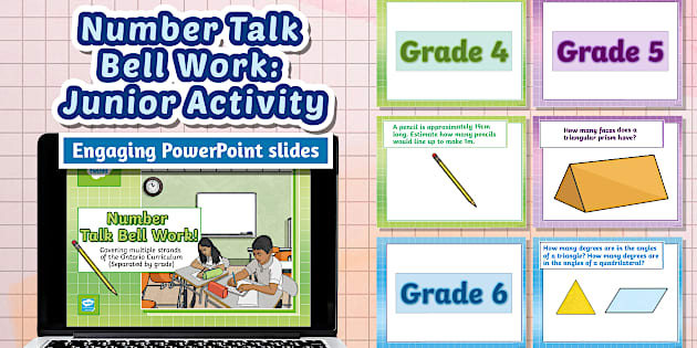 Junior Supply Teacher Math Prompts