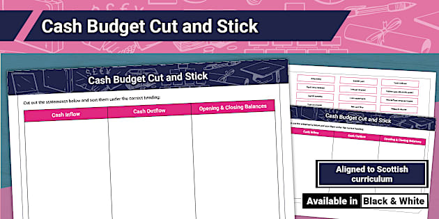 Cash Budget Cut and Stick