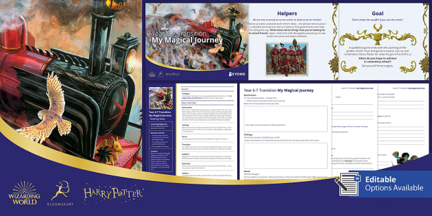 Harry Potter: My Magical Journey Y6-7 Transition - Twinkl