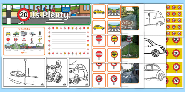 CfE (Early) Road Safety Week Activity Pack - Road Safety, traffic ...