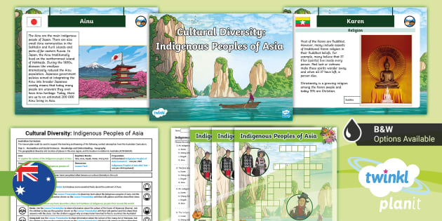 Year 6 Geography Culture Diversity Lesson 3 Indigenous Asia