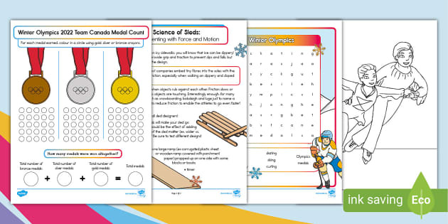 Winter Olympics 2022 Primary Celebration Pack - Twinkl