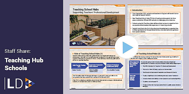 Teaching School Hubs: Localised Professional Development