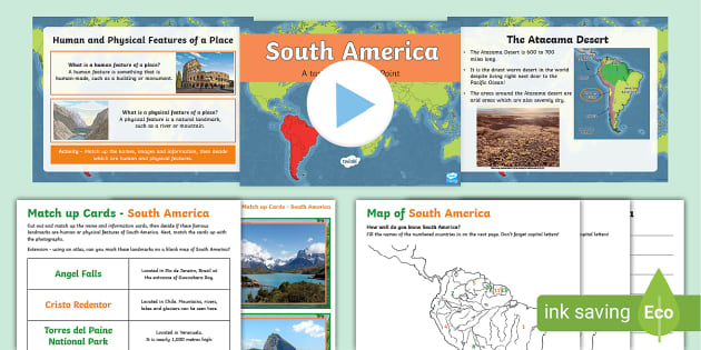 Introduction to South America Lesson Pack - Primary Resource