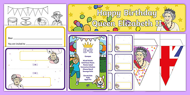 The Queen's Birthday Party Role Play Pack (teacher made)