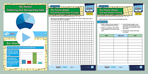 The Painter - Data Pack (teacher made) - Twinkl