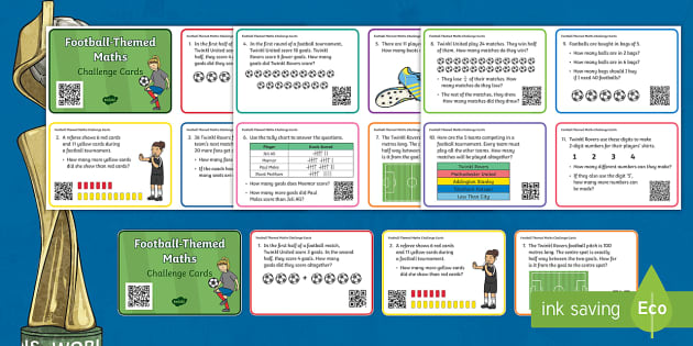 KS1 Football-Themed QR Code Hunt Activity - Twinkl