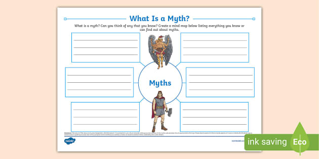 What Is A Myth Mind Map what Is A Myth teacher Made 
