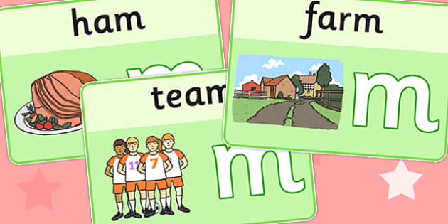 Final M Sound Playdough Mats (teacher made) - Twinkl