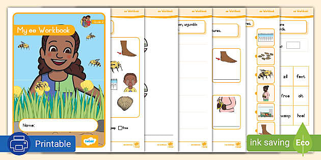 Grade 2 Phonics: ee Workbook (nauczyciel wykonał) - Twinkl Grade 2 Phonics: ee Workbook (nauczyciel wykonał) - Twinkl