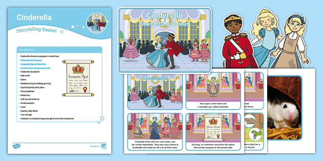 Cinderella Storytelling Basket - Primary Resources - EYFS
