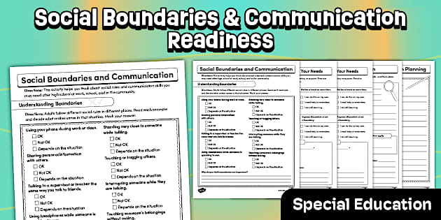 Social Boundaries & Communication Readiness
