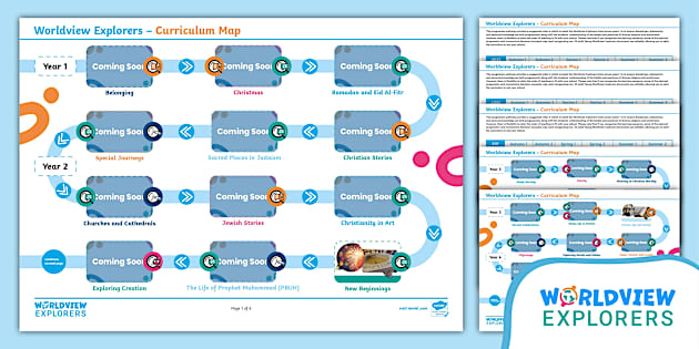 Worldview Explorers Curriculum Map (teacher made) - Twinkl