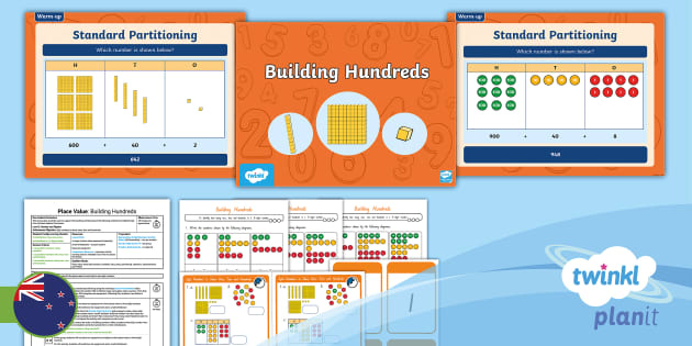 Level 2 Place Value: Split Numbers to Show Ones, Tens and Hundreds Lesson 1