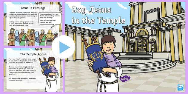 Boy Jesus in the Temple PowerPoint (teacher made)