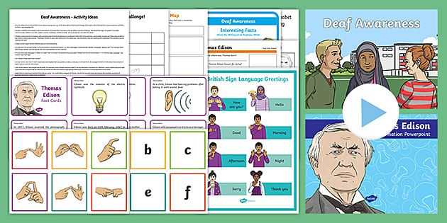 Deaf Awareness Home Learning Resource Pack - Twinkl
