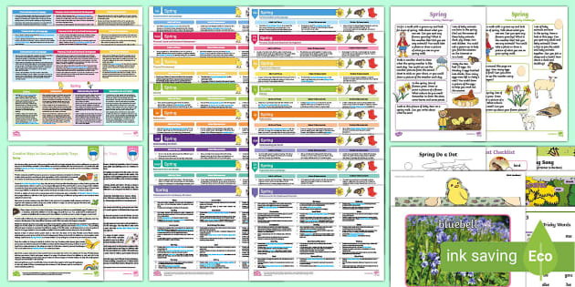 EYFS Spring Bumper Planning Pack for 2-5-Year-Olds - Twinkl