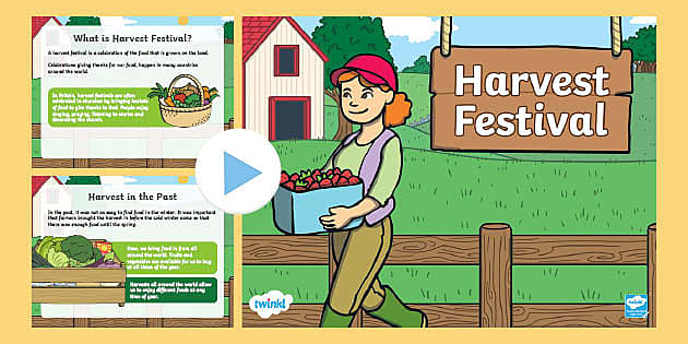 What is a Harvest Festival? KS1 PowerPoint (teacher made)
