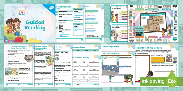 The Great Shape Race - Guided Reading Pack