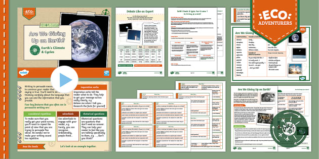 Eco Adventurers Year 6 Lesson 1: Ethics of Space Exploration