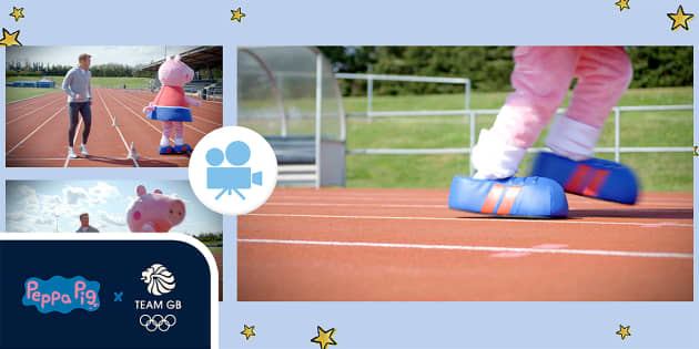 FREE! - Peppa Pig and Team GB: Jogging with Greg Rutherford