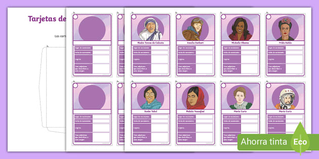 Tarjetas del Día Internacional de la Mujer (teacher made)