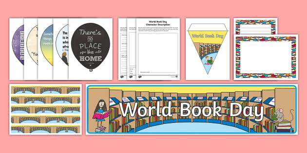 KS1 World Book Day Discover and Learn Display Pack