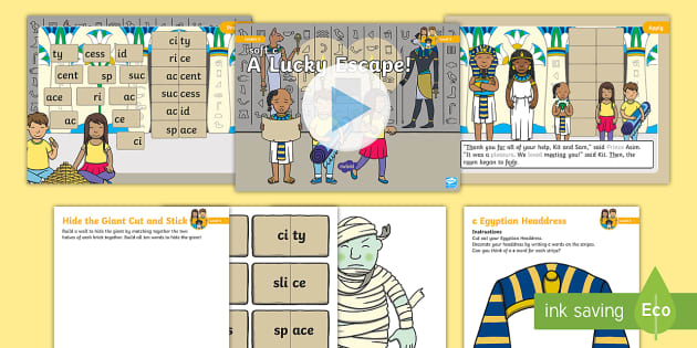 'c' saying /s/ Lesson Pack - Level 5 Week 18 Lesson 4 Lesson Pack