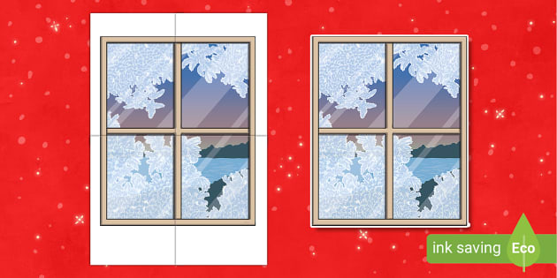 Extra Large Window Cut Out Large Window Cut Out Window For Christmas