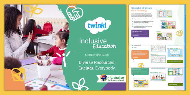 FREE! - Twinkl Inclusive Education Membership Guide - Twinkl